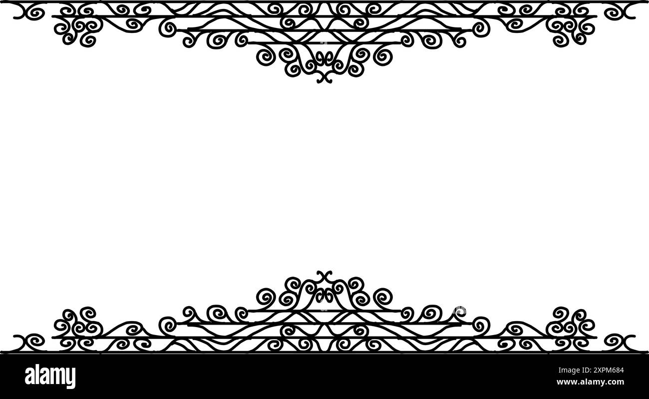 Vintage black frame design. Perfect for invitation cards, book covers ...