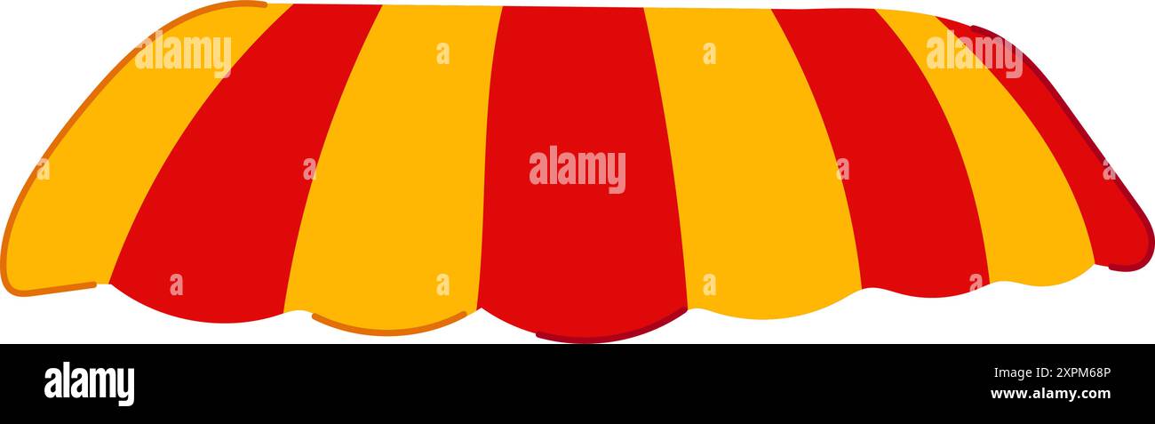 shop canopy awning cartoon vector illustration Stock Vector Image & Art ...