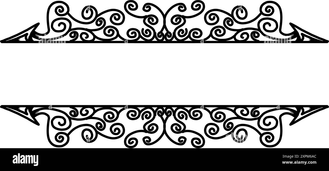 Vintage black frame design. Perfect for invitation cards, book covers ...