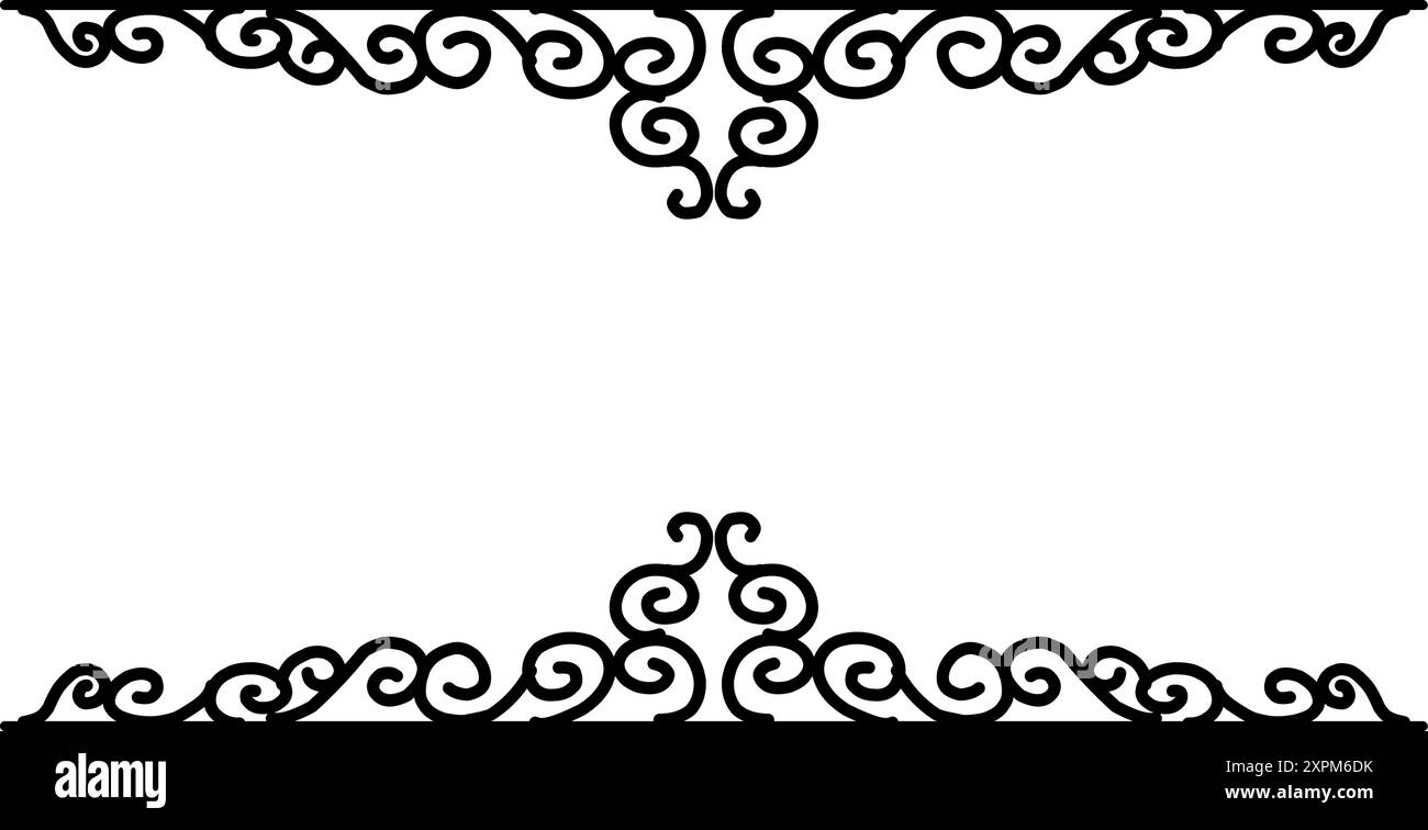 Vintage black frame design. Perfect for invitation cards, book covers ...
