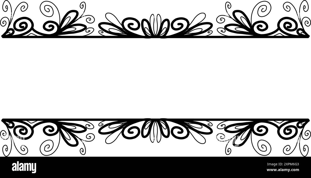 Vintage black frame design. Perfect for invitation cards, book covers ...