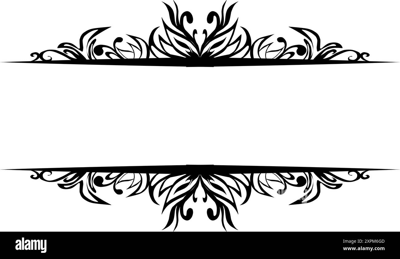 Vintage black frame design. Perfect for invitation cards, book covers ...
