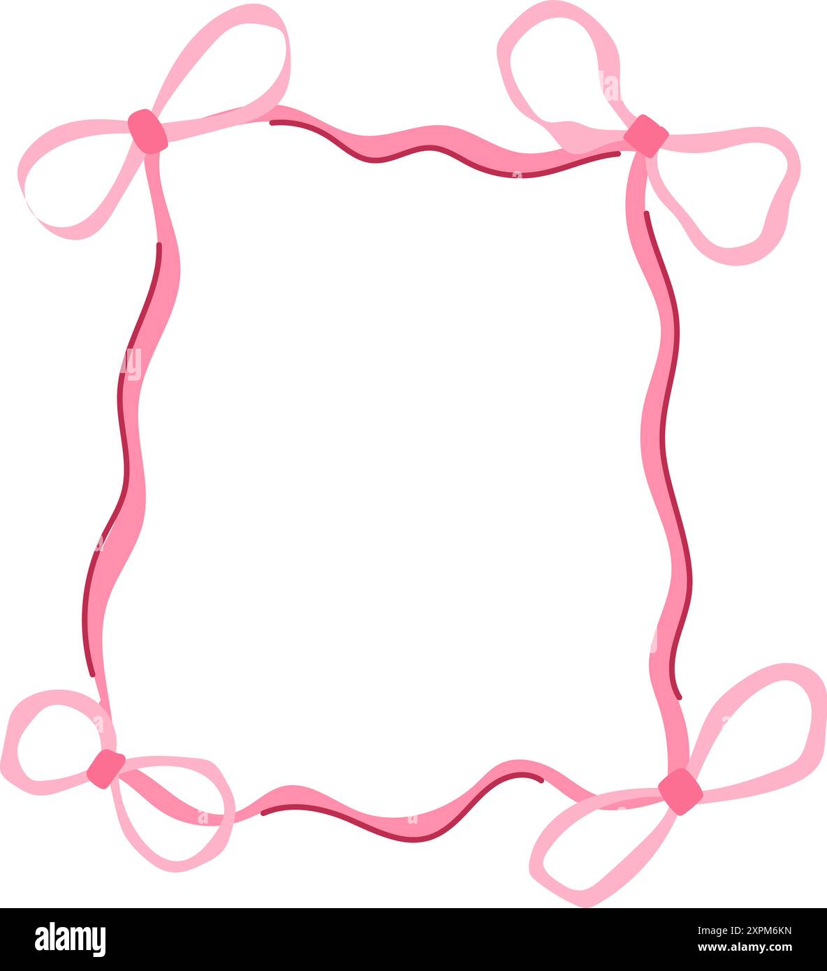 girly coquette cartoon vector illustration Stock Vector Image & Art - Alamy