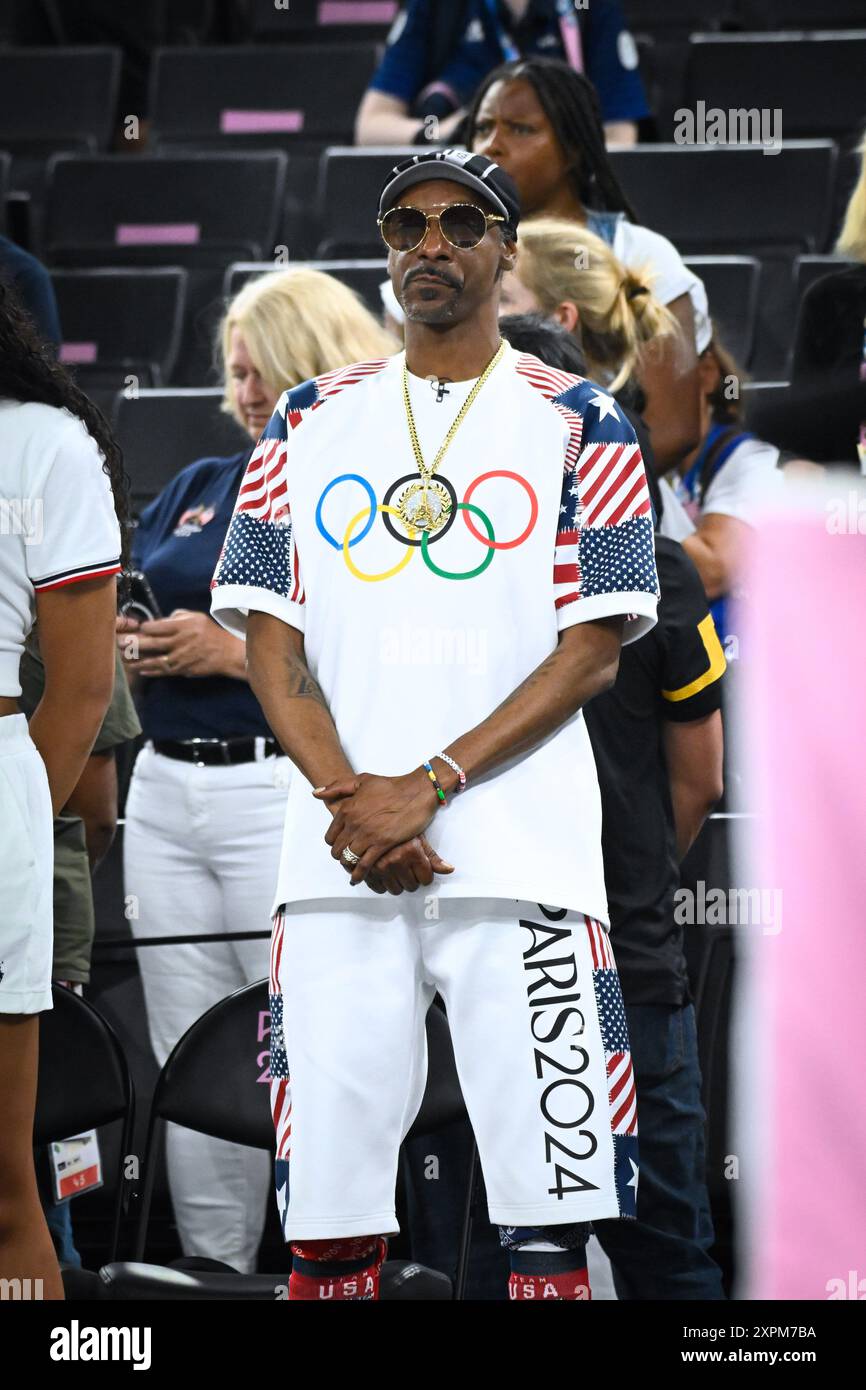 Snoop Dogg, Basketball, Men's Quarterfinal between Brazil and United ...
