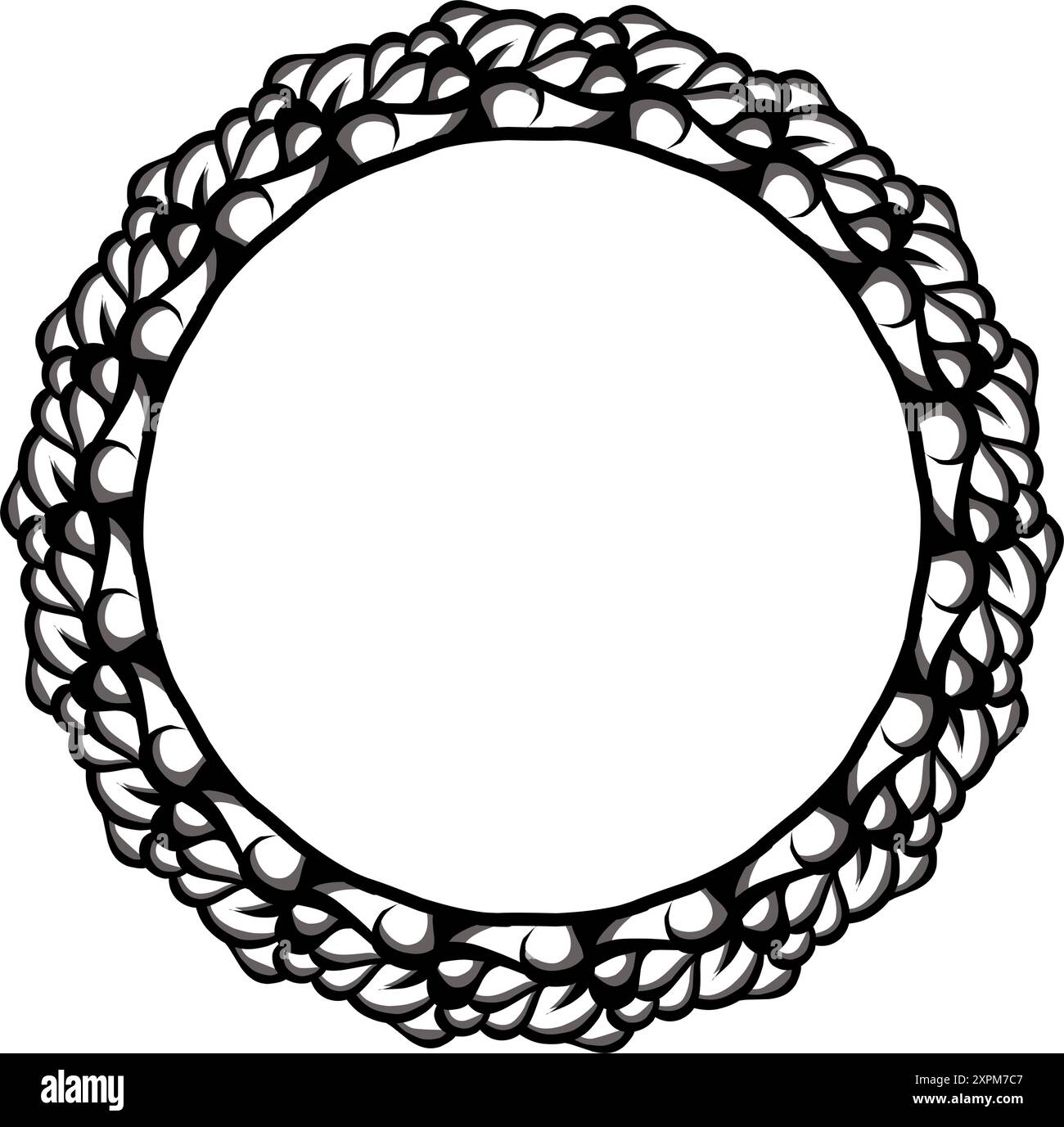 Classic vintage design with black circle frame. Perfect for photos ...