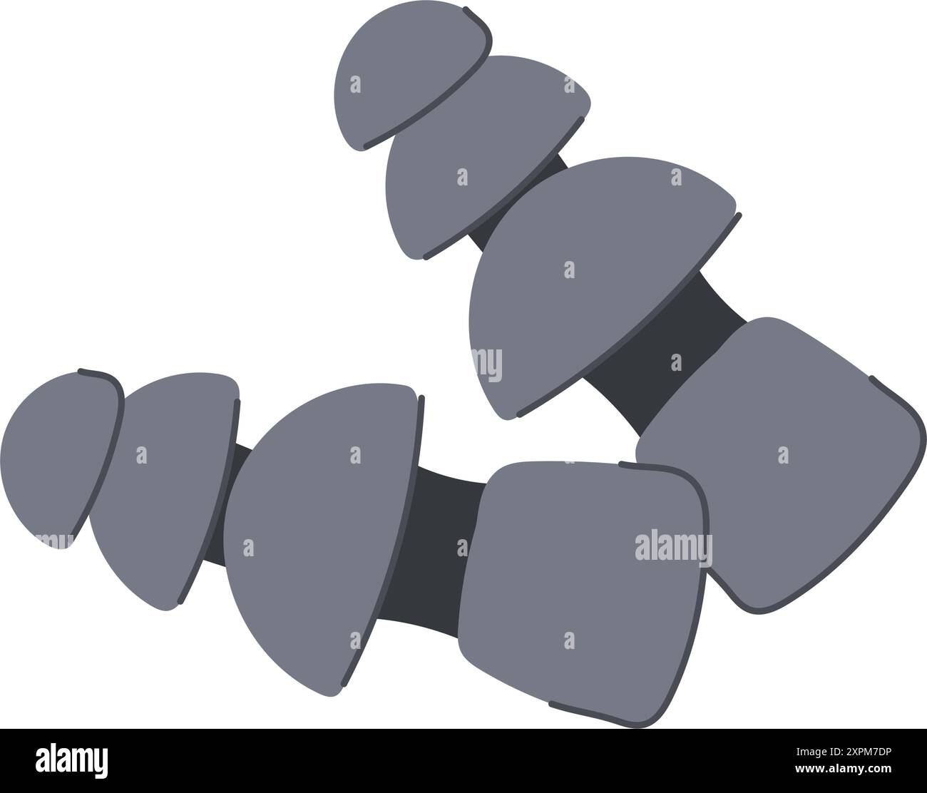auditory earplug cartoon vector illustration Stock Vector Image & Art ...