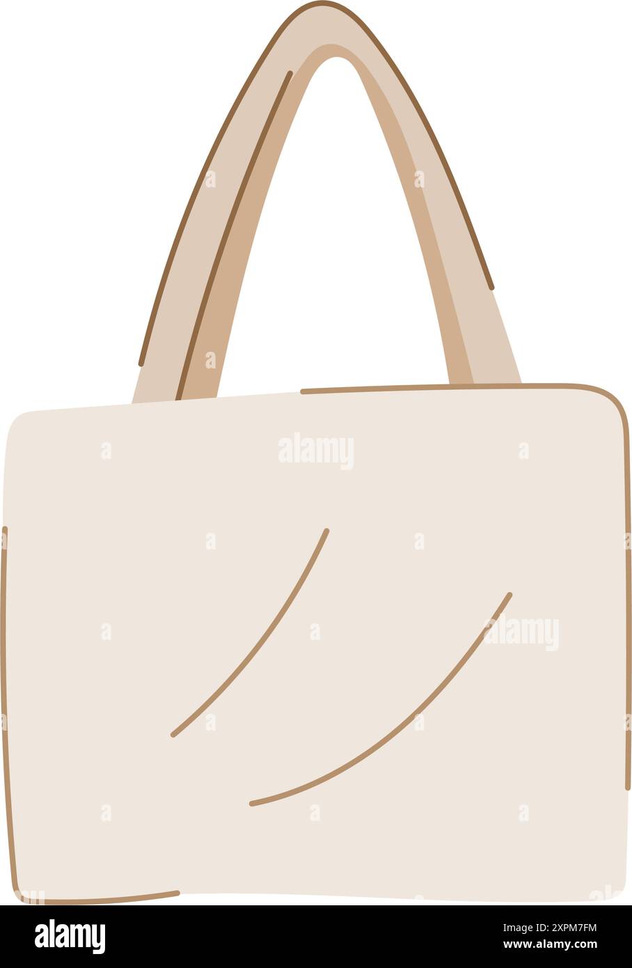 tote ecobag cartoon vector illustration Stock Vector Image & Art - Alamy