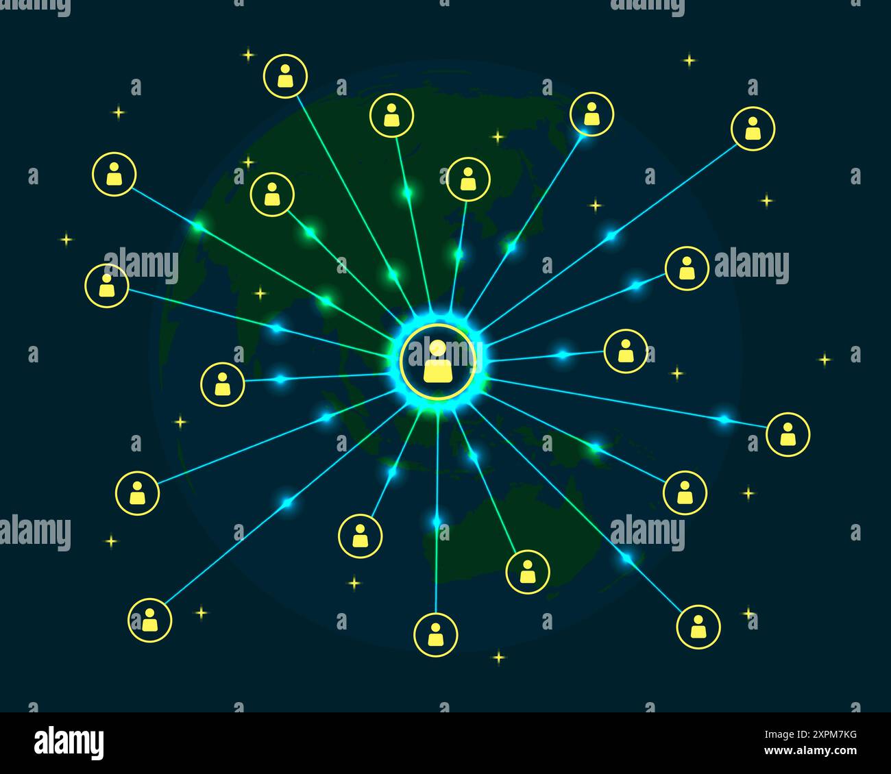 Economic interaction Stock Vector Images - Alamy