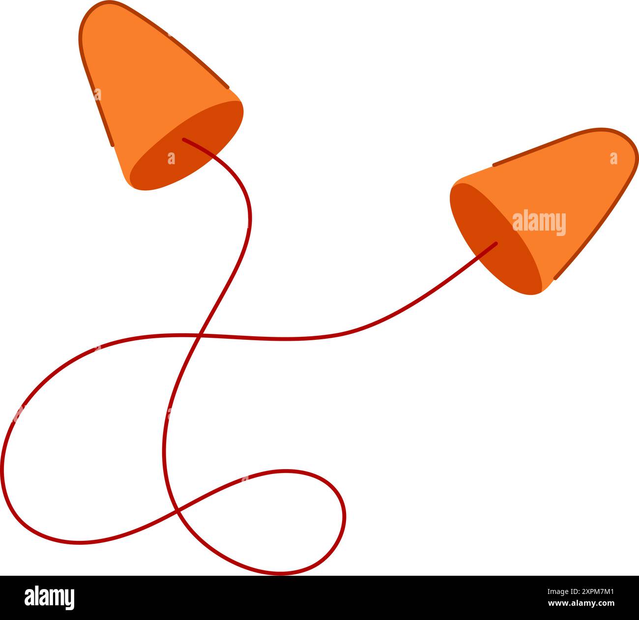 hear earplug cartoon vector illustration Stock Vector Image & Art - Alamy