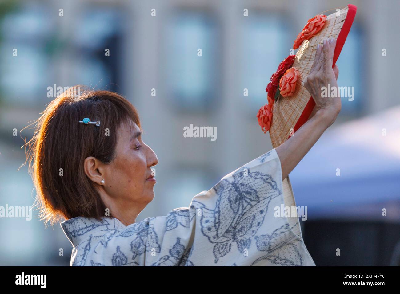 Portland, USA. 06th Aug, 2024. Members of the Tsubaki Buyo Doukou dance ...
