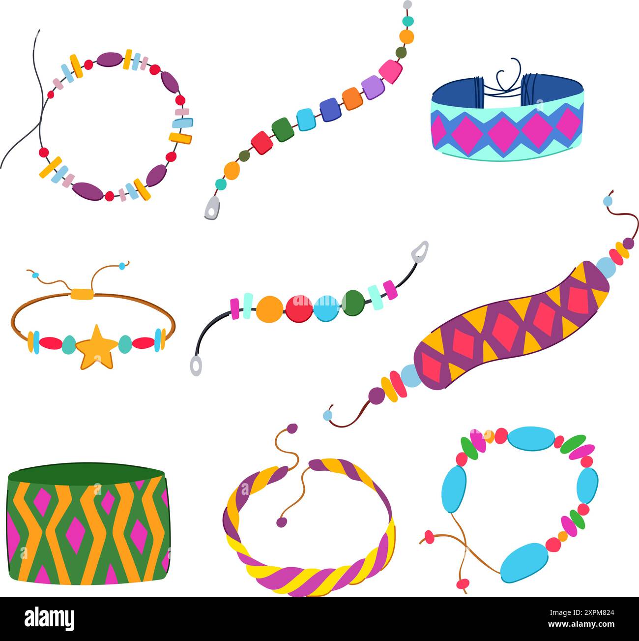 Plastic letter beads Stock Vector Images - Alamy