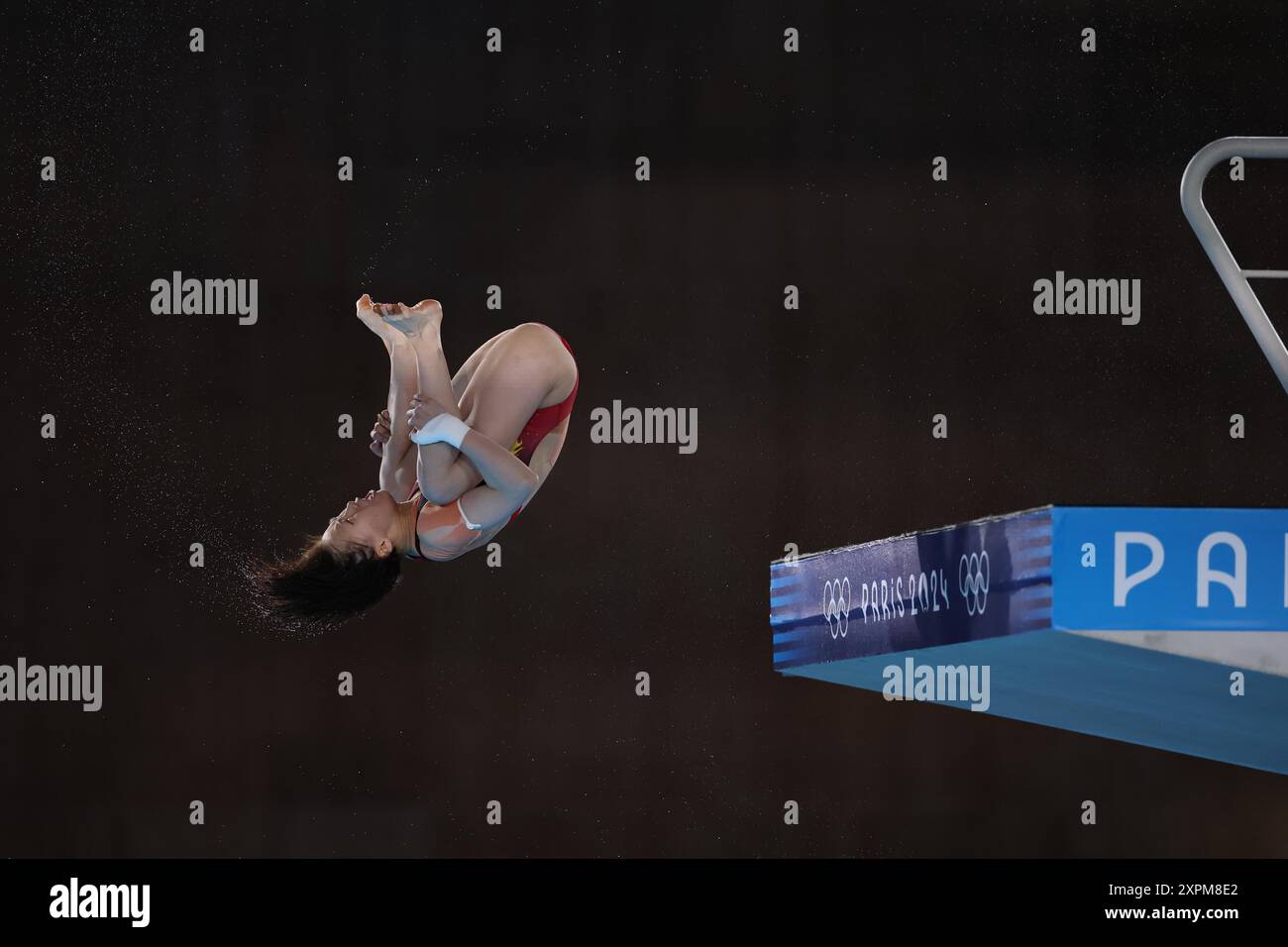 **CHINESE MAINLAND, HONG KONG, MACAU AND TAIWAN OUT** Chinese diver ...