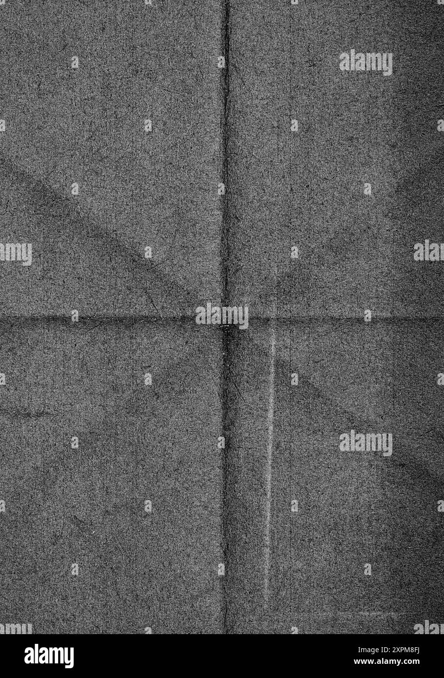 Rough Damaged Grunge Wrinkled Creased Folded Paper Cut. folded paper ...