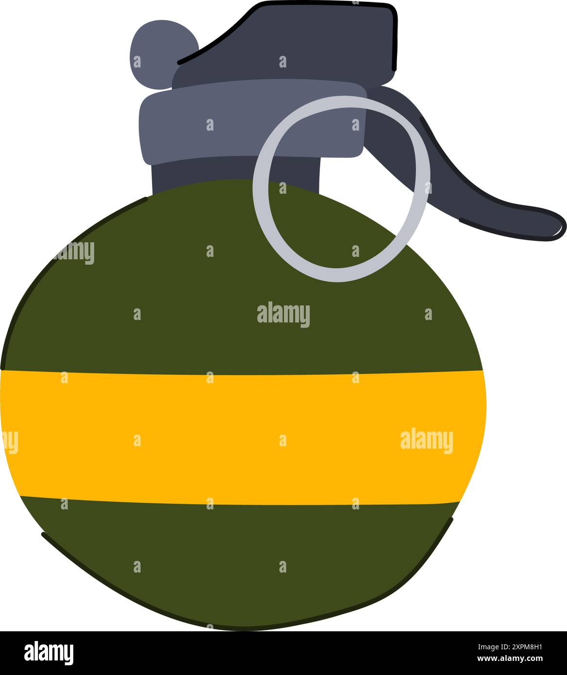 hand grenade cartoon vector illustration Stock Vector Image & Art - Alamy