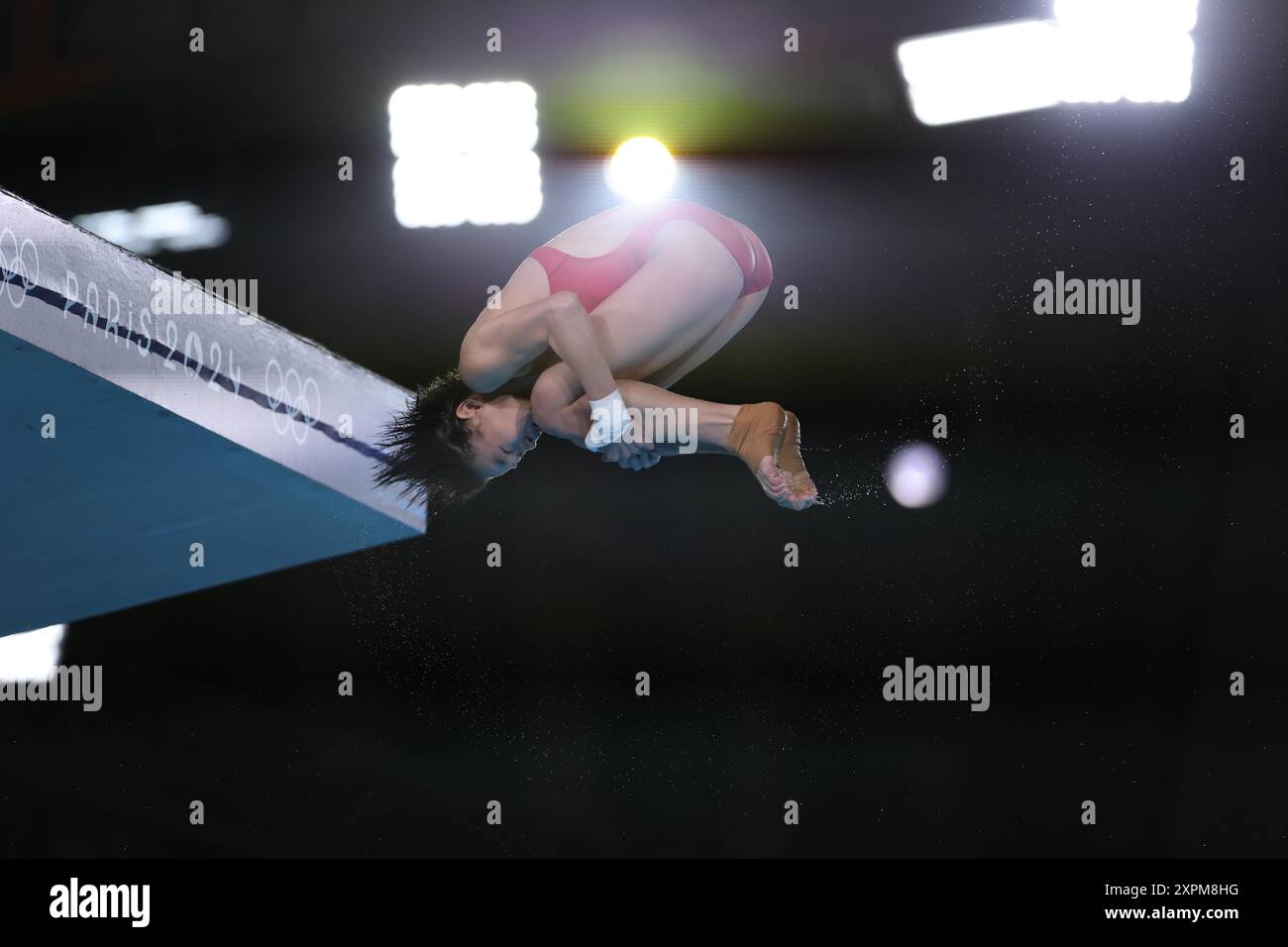 **CHINESE MAINLAND, HONG KONG, MACAU AND TAIWAN OUT** Chinese diver ...