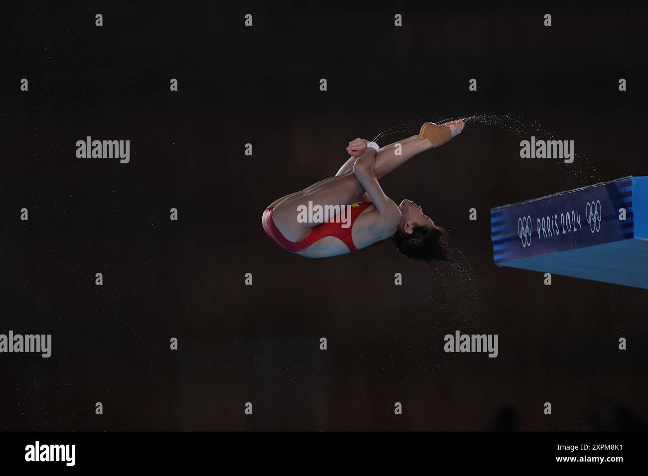 **CHINESE MAINLAND, HONG KONG, MACAU AND TAIWAN OUT** Chinese diver ...