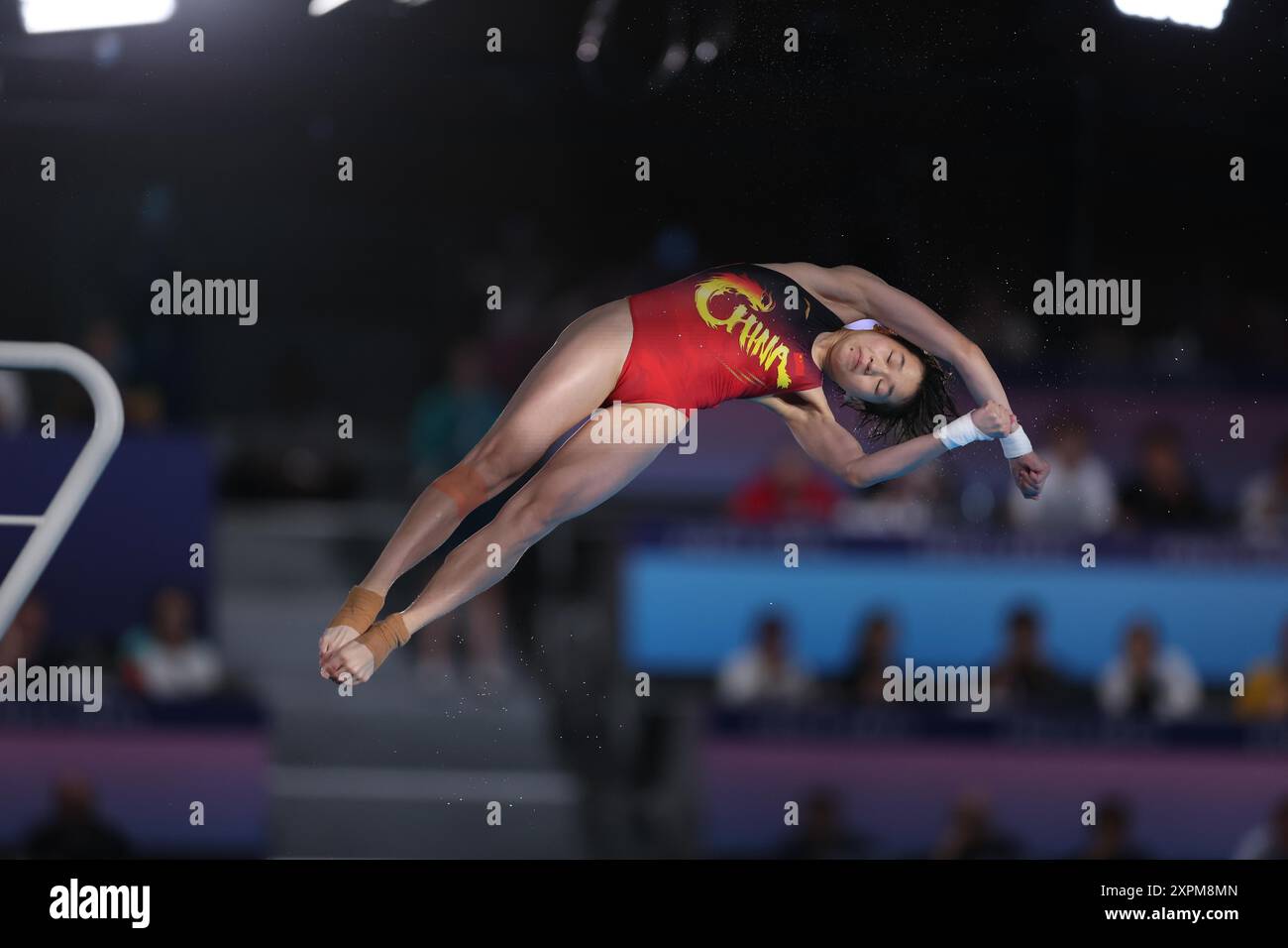 **CHINESE MAINLAND, HONG KONG, MACAU AND TAIWAN OUT** Chinese diver ...