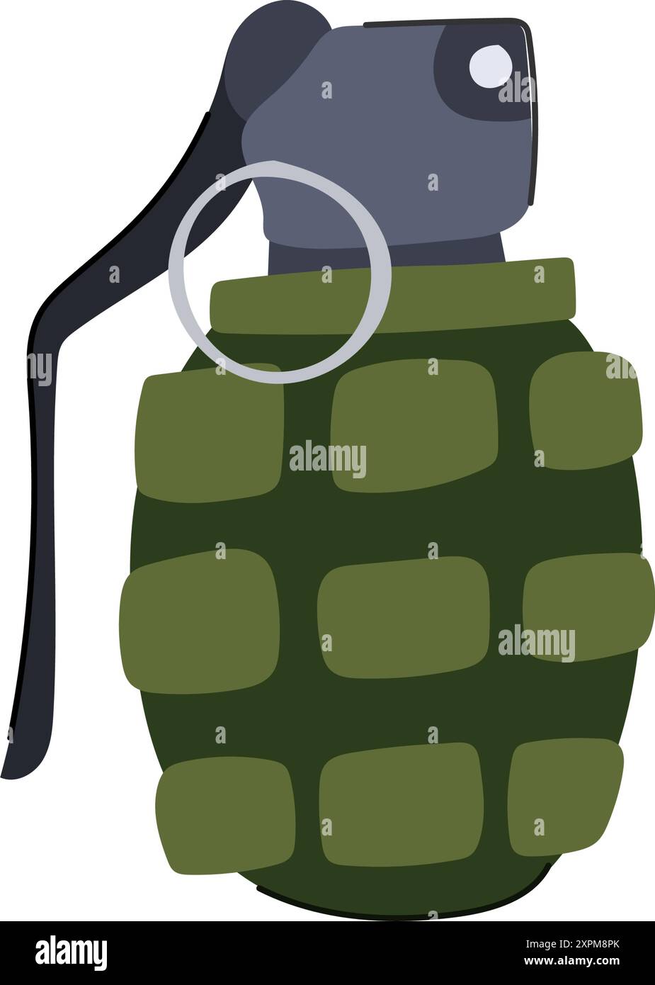 skull grenade cartoon vector illustration Stock Vector Image & Art - Alamy
