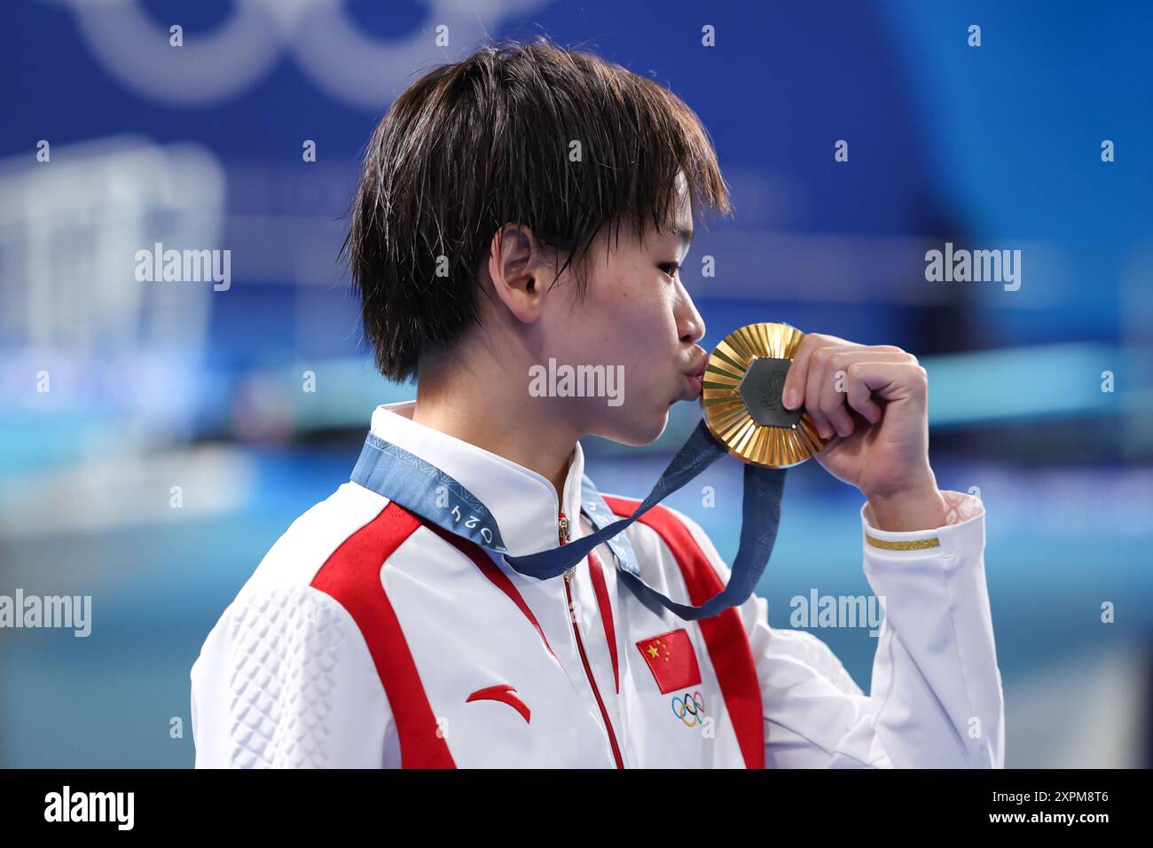 **CHINESE MAINLAND, HONG KONG, MACAU AND TAIWAN OUT** Chinese diver ...