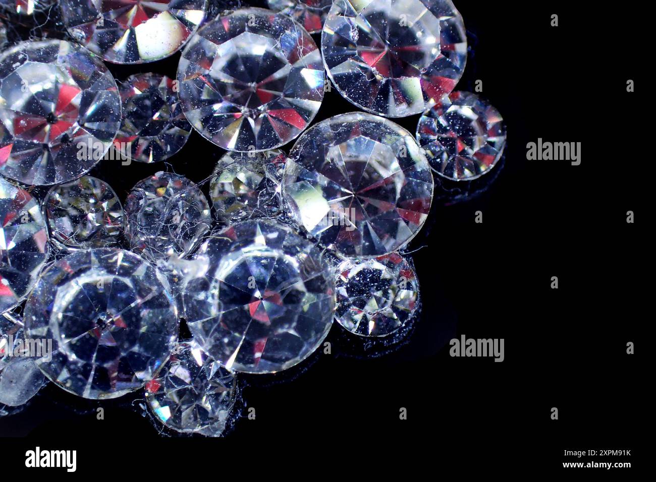 plastic diamonds texture as very nice luxury background Stock Photo - Alamy