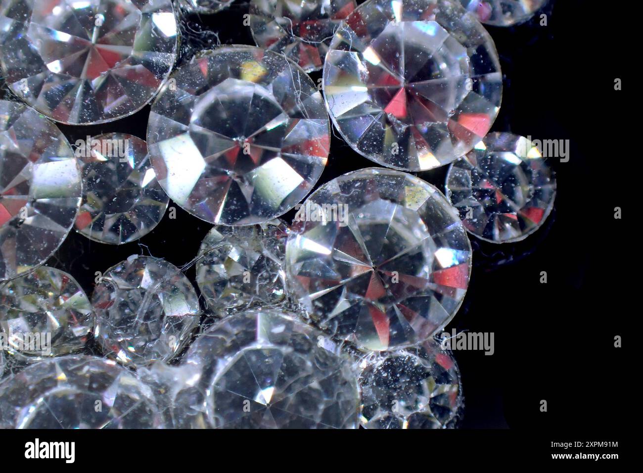 plastic diamonds texture as very nice luxury background Stock Photo - Alamy