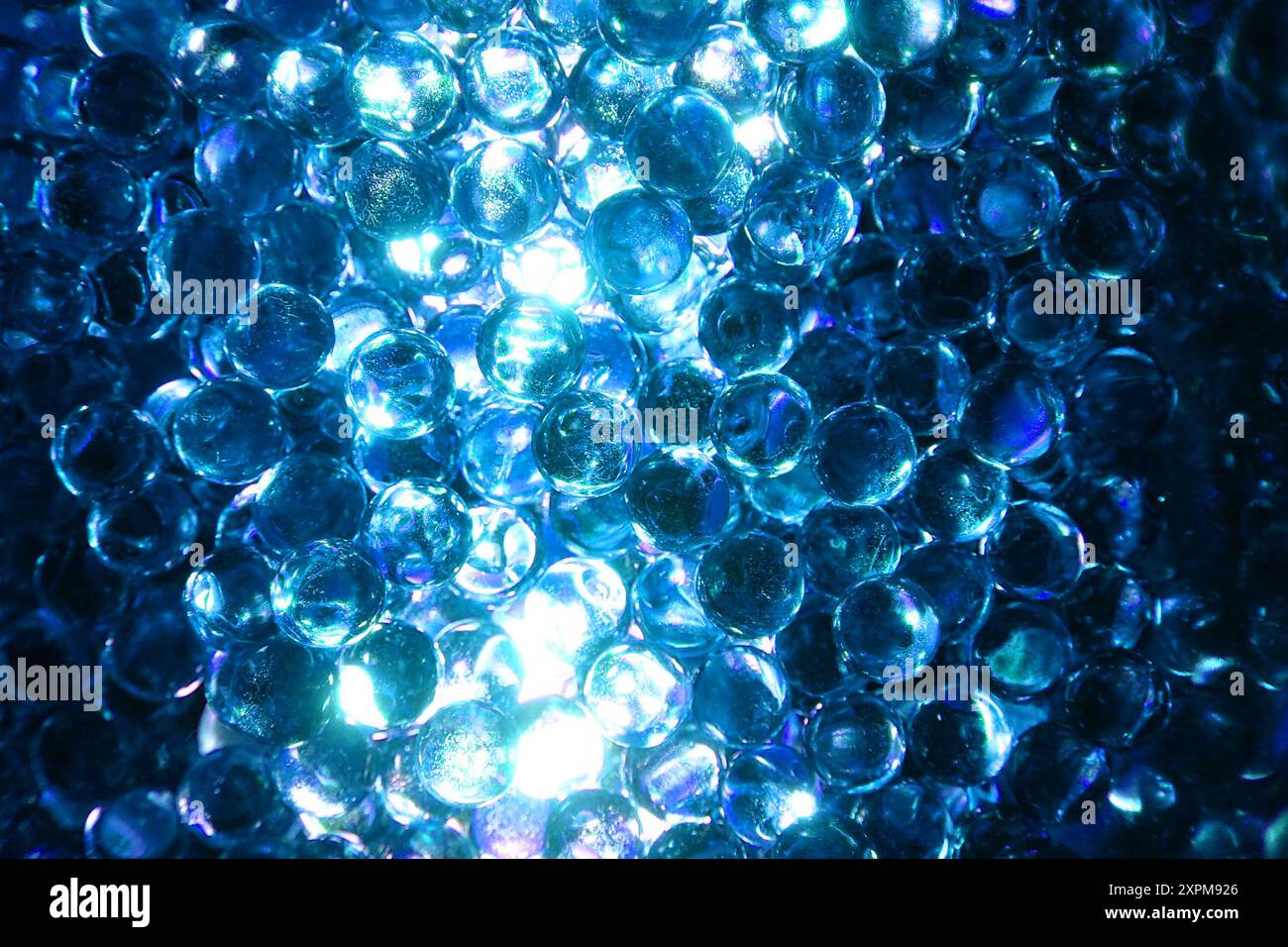 blue glass balls texture as very nice background Stock Photo - Alamy