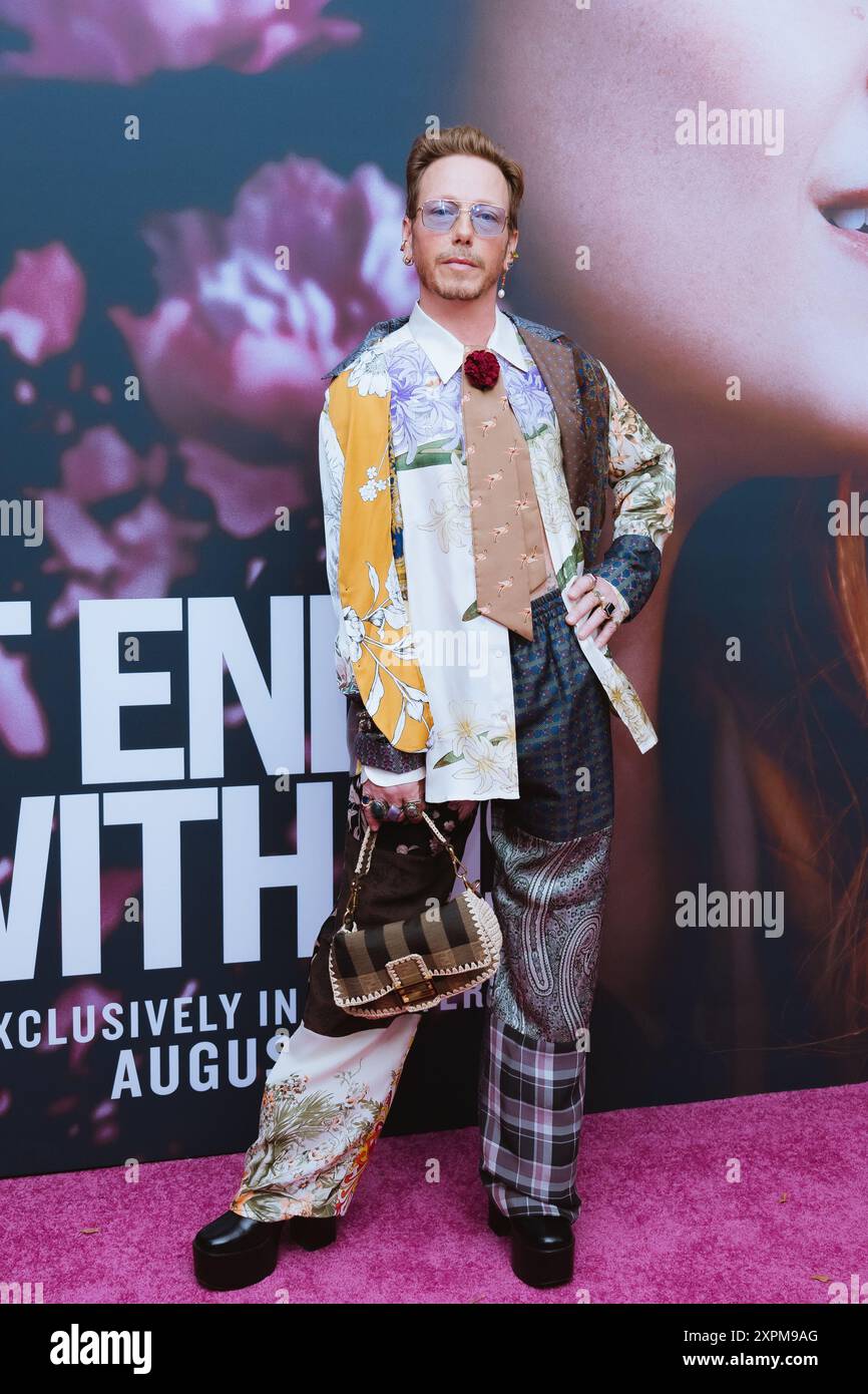 New York, USA. 06th Aug, 2024. Eric Daman attends the It Ends With US ...