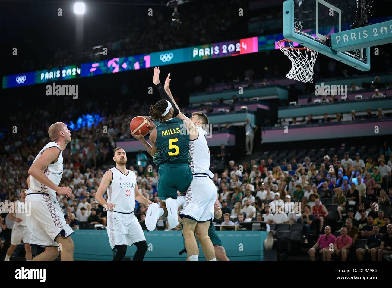 Patrick Mills of Australia, Basketball, Men's Quarterfinal between ...
