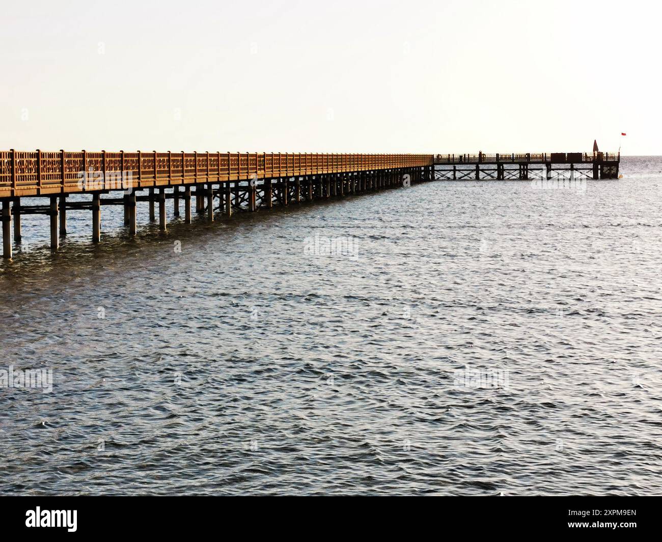 long catwalk and mole in the egypt Stock Photo - Alamy