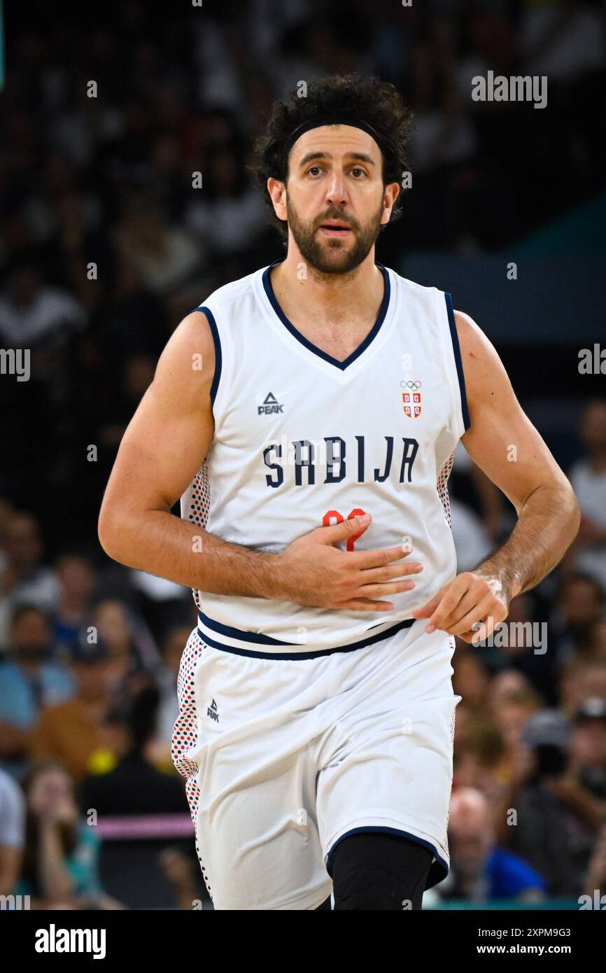 Vasilije Micic of Serbia, Basketball, Men's Quarterfinal between Serbia ...