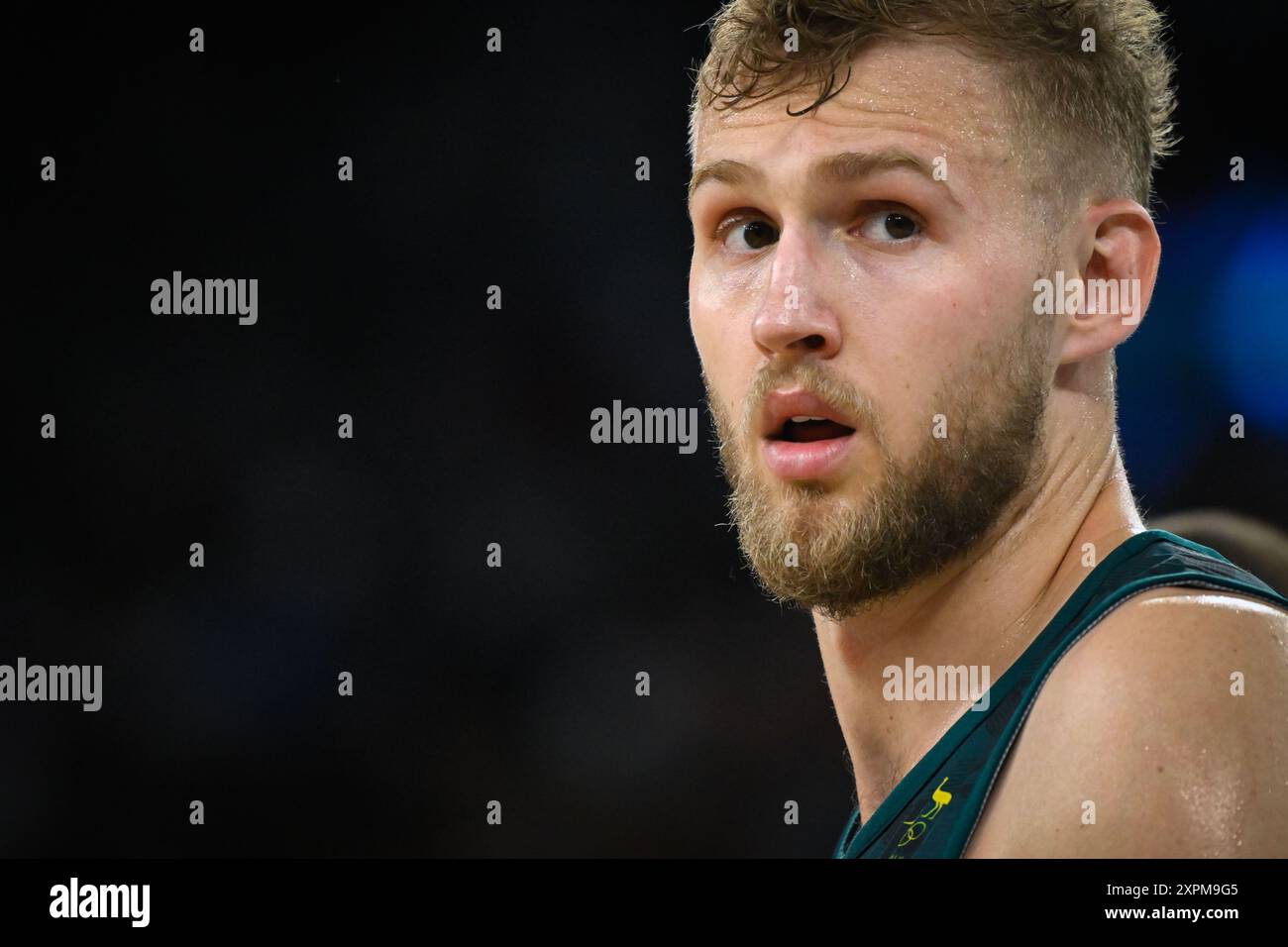 Jock Landale of Australia, Basketball, Men's Quarterfinal between ...