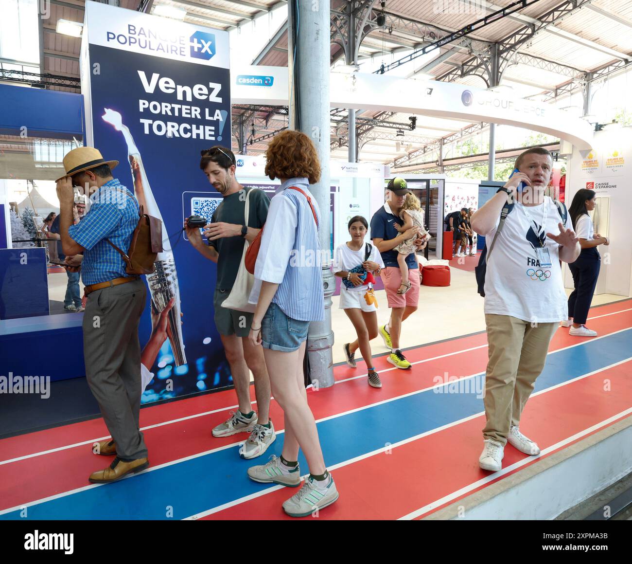 CLUB FRANCE OLYMPIQUE 2024 PARIS Stock Photo - Alamy