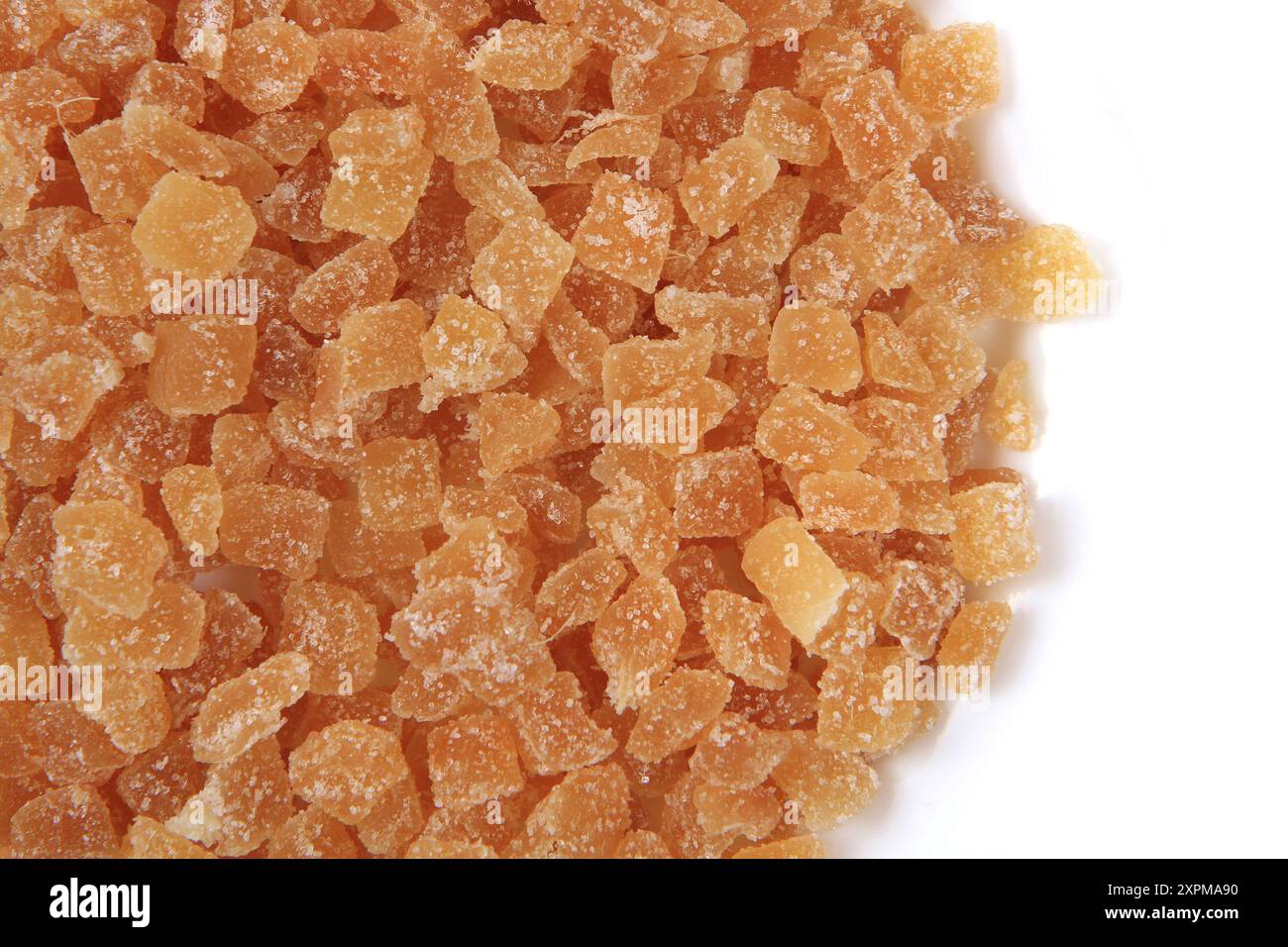 candied ginger texture as natural food background Stock Photo - Alamy