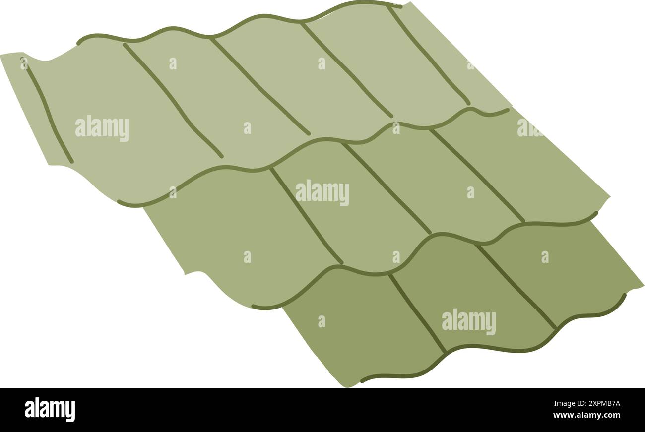 red roof tile cartoon vector illustration Stock Vector Image & Art - Alamy