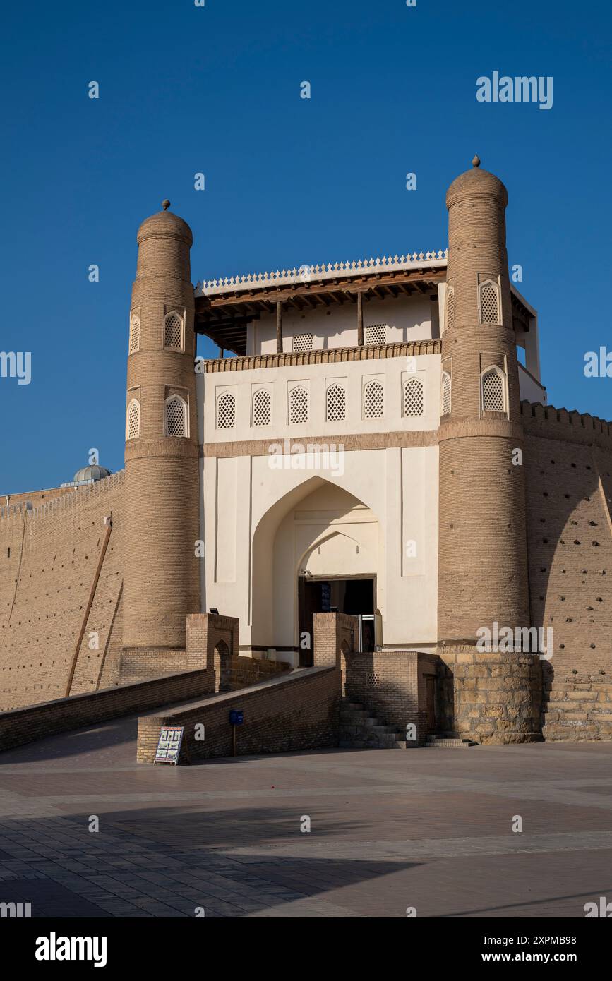 Ark fortress, Bukhara, Uzbekistan Stock Photo - Alamy