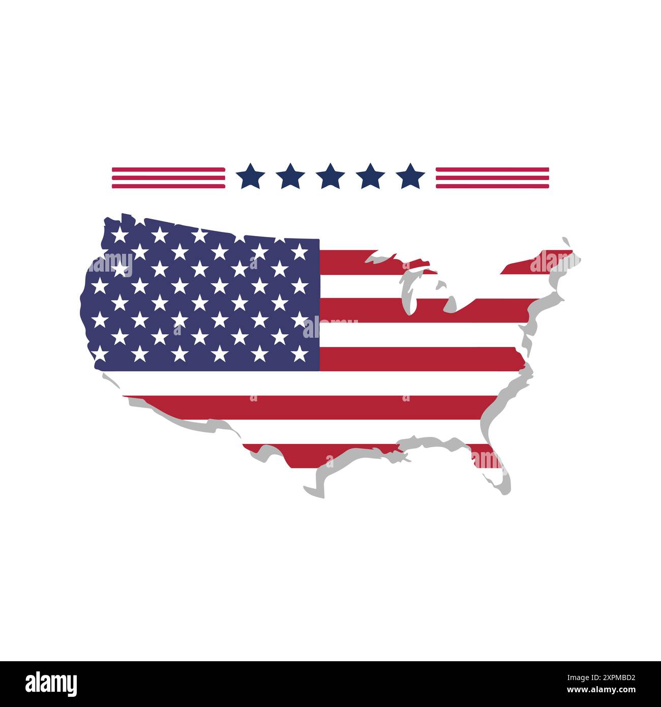 Badge usa design hi-res stock photography and images - Alamy