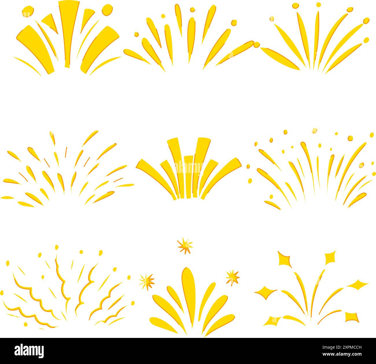 sparkles set cartoon vector illustration Stock Vector Image & Art - Alamy