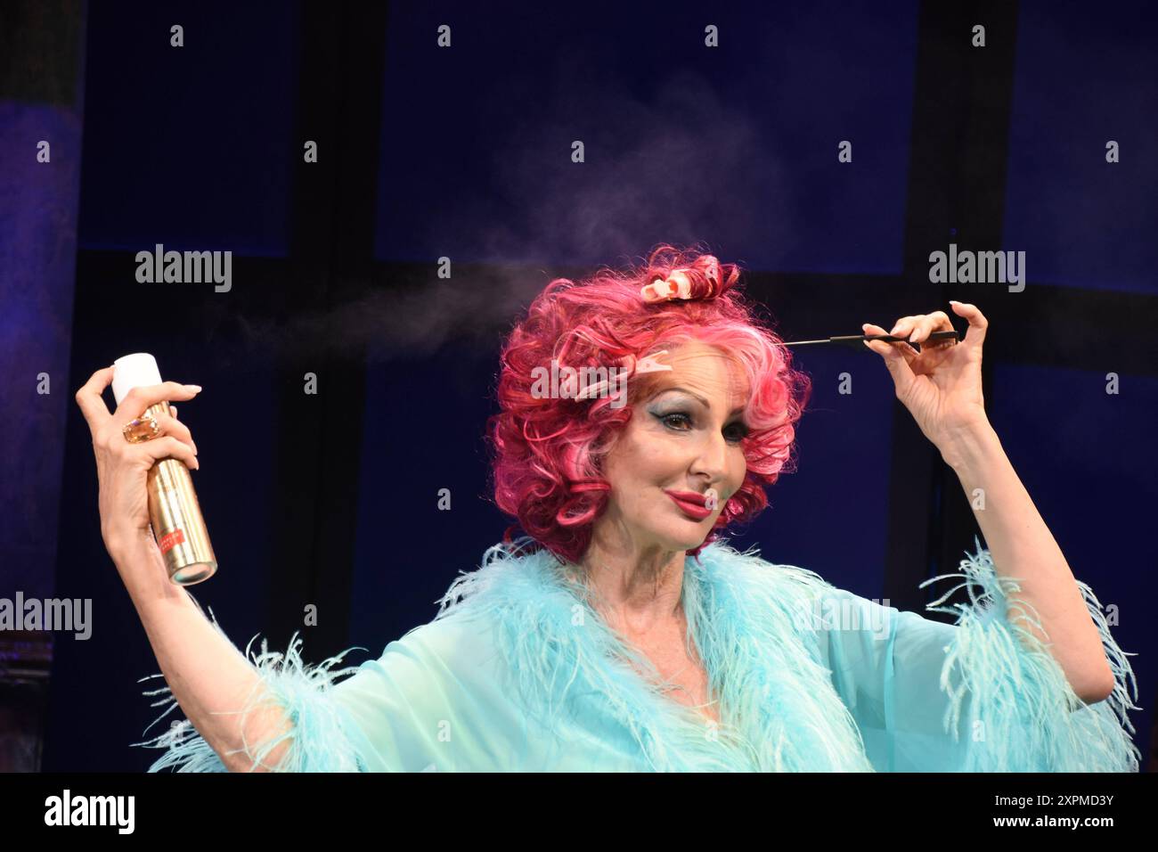 DŽsirŽe Nick Schauspielerin Muenchen 06.08.2024 Theater Komoedie im ...