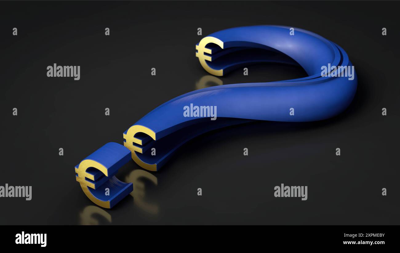 3d question mark blau hi-res stock photography and images - Alamy