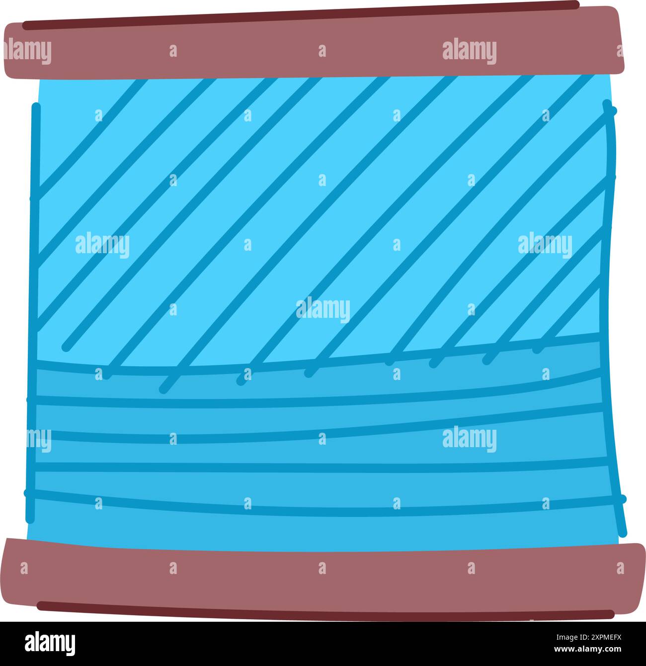 reel thread spool cartoon vector illustration Stock Vector Image & Art ...