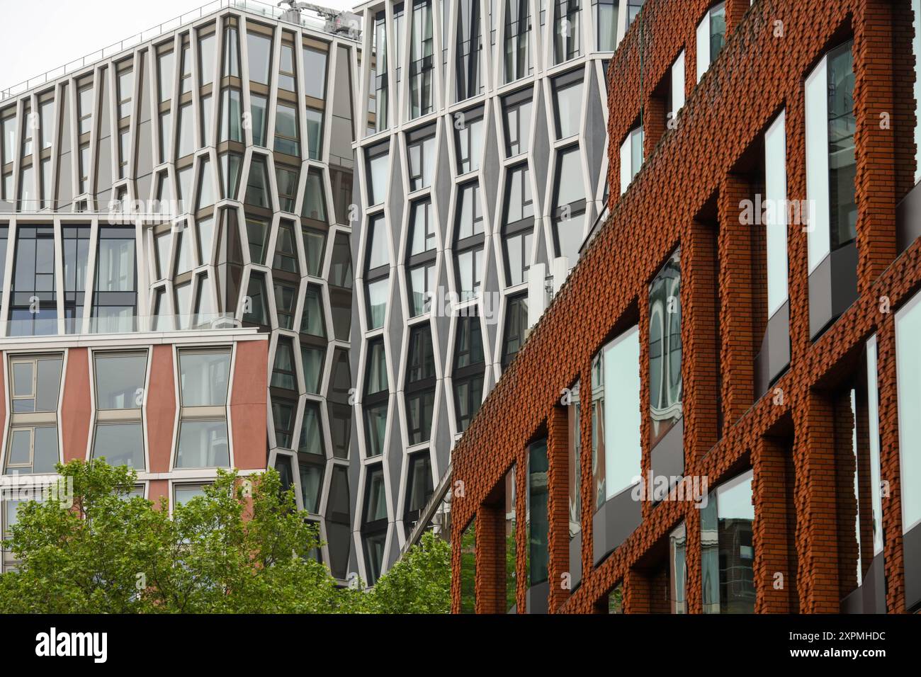 View at modern buildings of London on England Stock Photo - Alamy