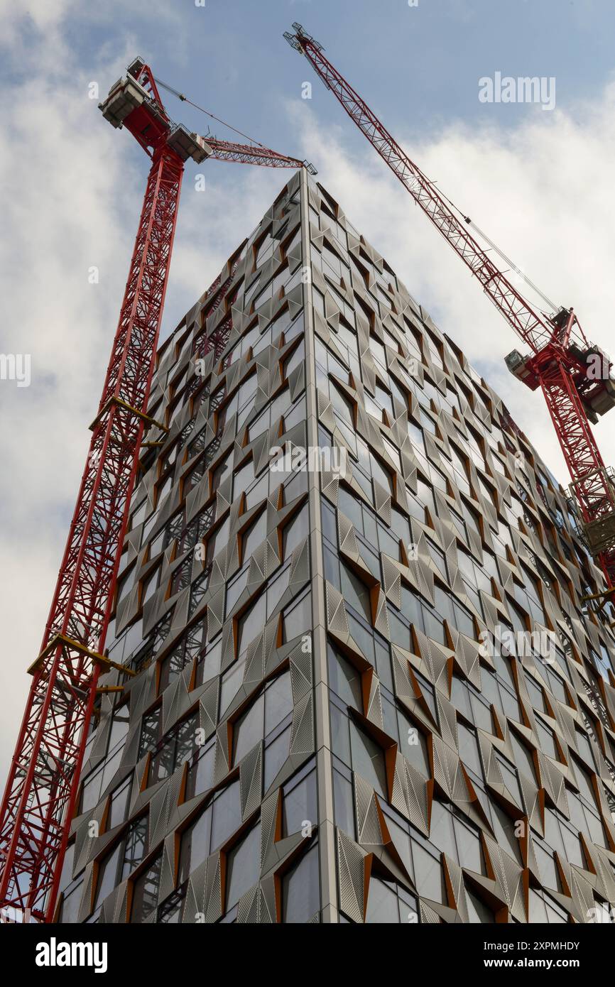 View at modern buildings of London on England Stock Photo - Alamy