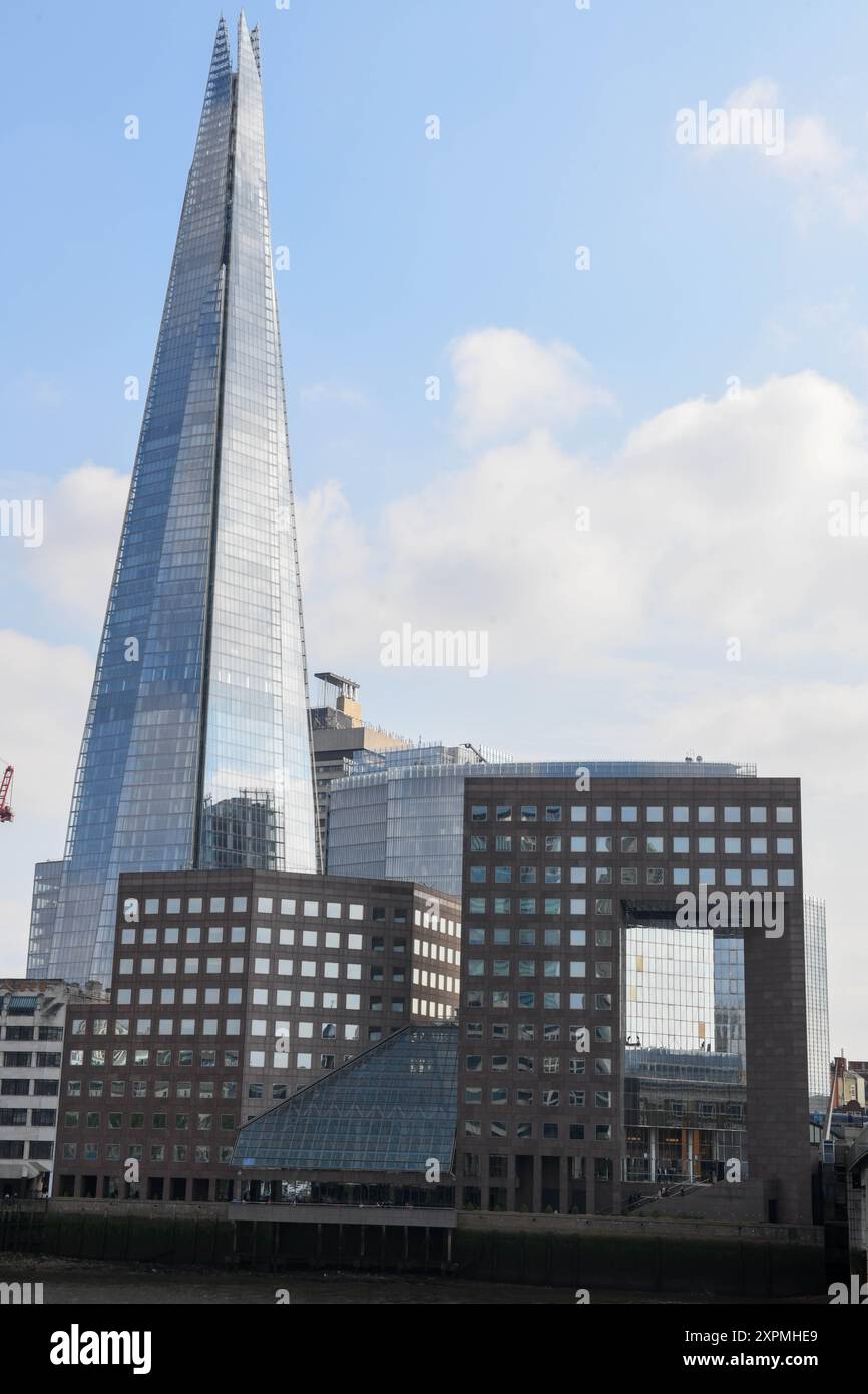 View at modern buildings of London on England Stock Photo - Alamy