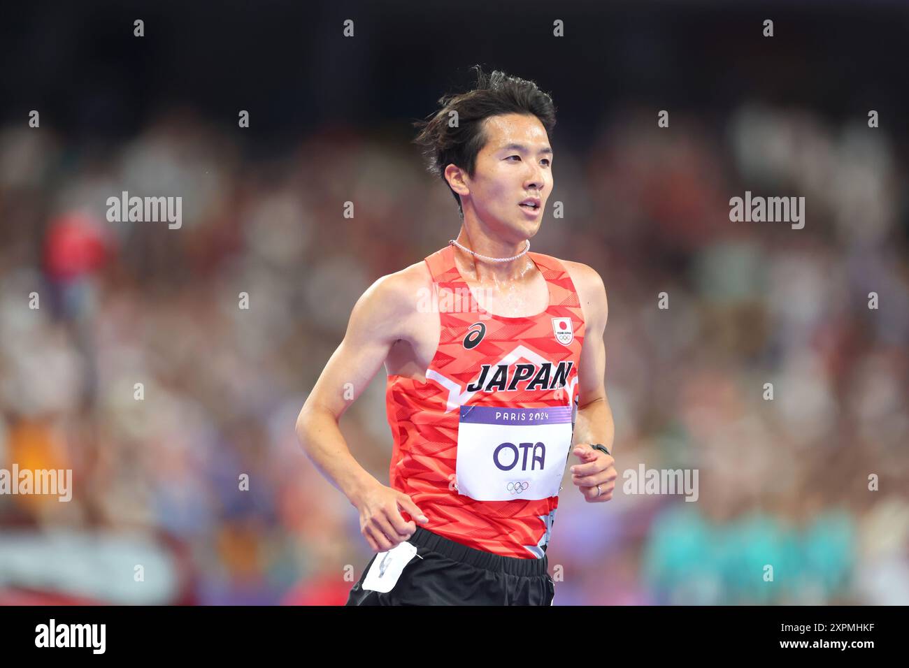Saint-Denis, France. 2nd Aug, 2024. Tomoki Ota (JPN) Athletics : Men's 10000m Final during the ...
