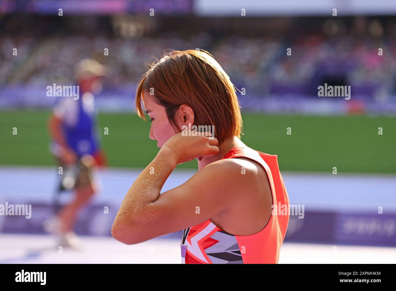 Saint-Denis, France. 2nd Aug, 2024. Mariko Morimoto (JPN) Athletics ...