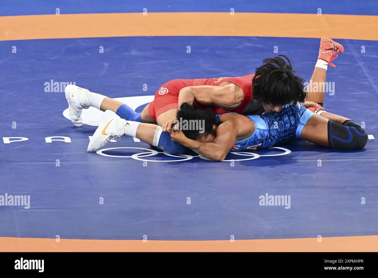 Paris, France. 06th Aug, 2024. Vinesh Vinesh Phogat (India) vs ...