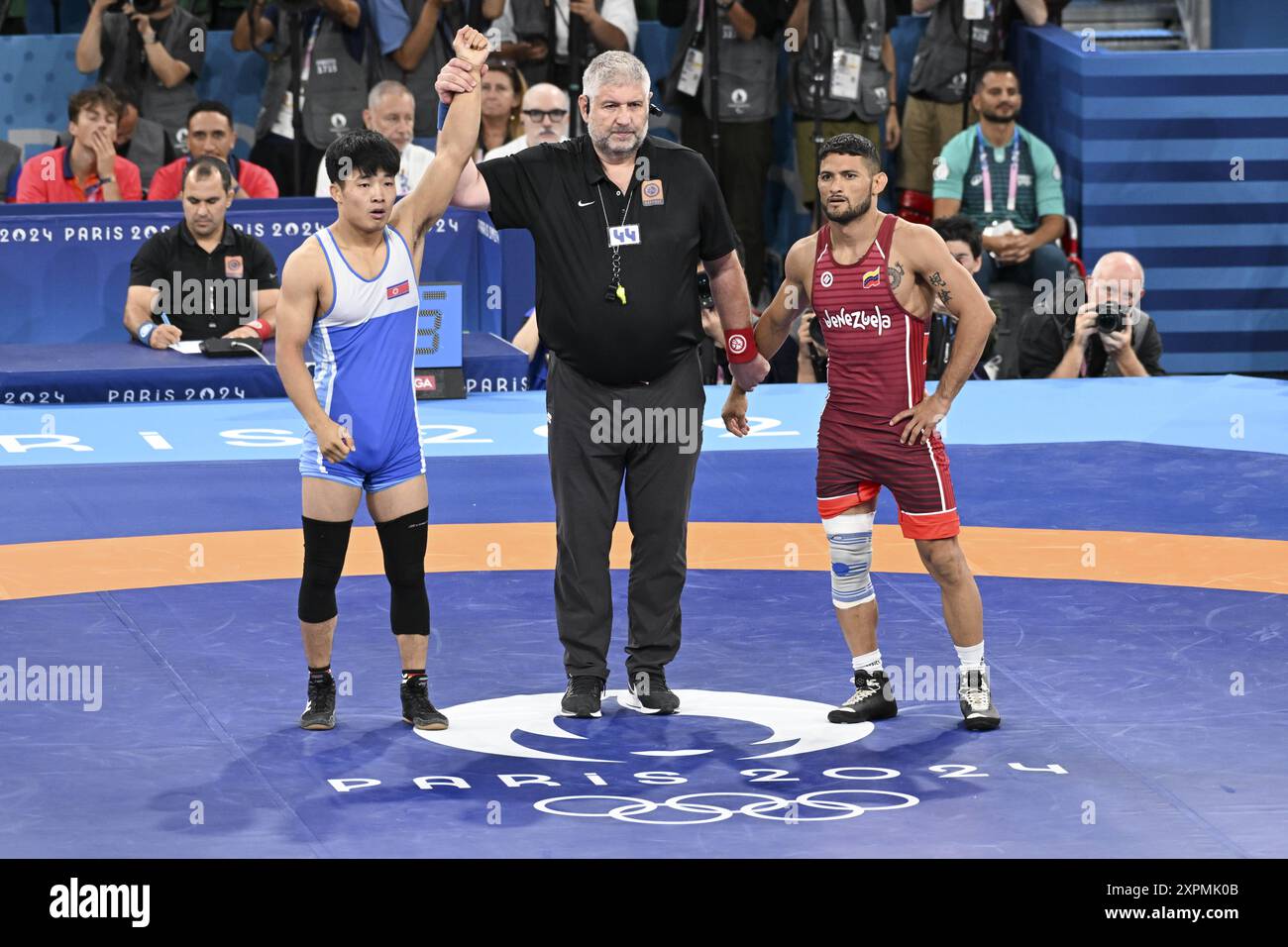 Raiber Jose Rodriguez Orozco (Venezuela) vs Ri Se-ung (Korea ...