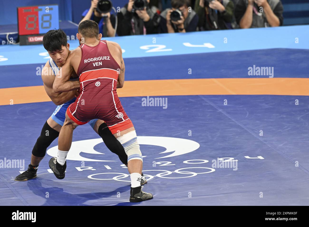 Raiber Jose Rodriguez Orozco (Venezuela) vs Ri Se-ung (Korea ...