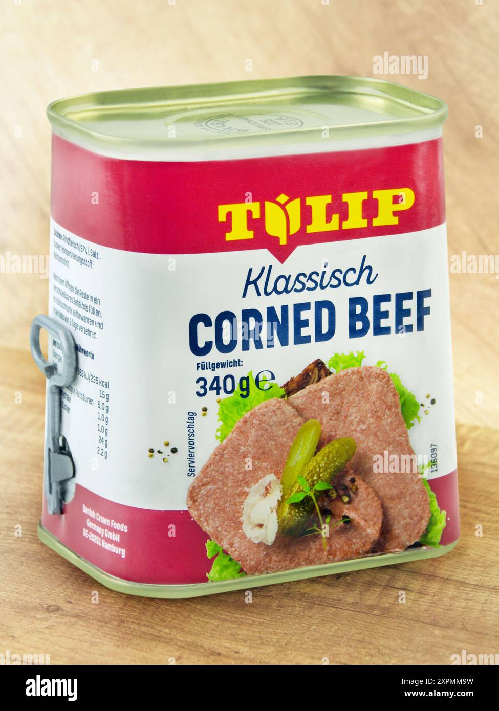Corned Beef klassisch von Tulip Stock Photo - Alamy