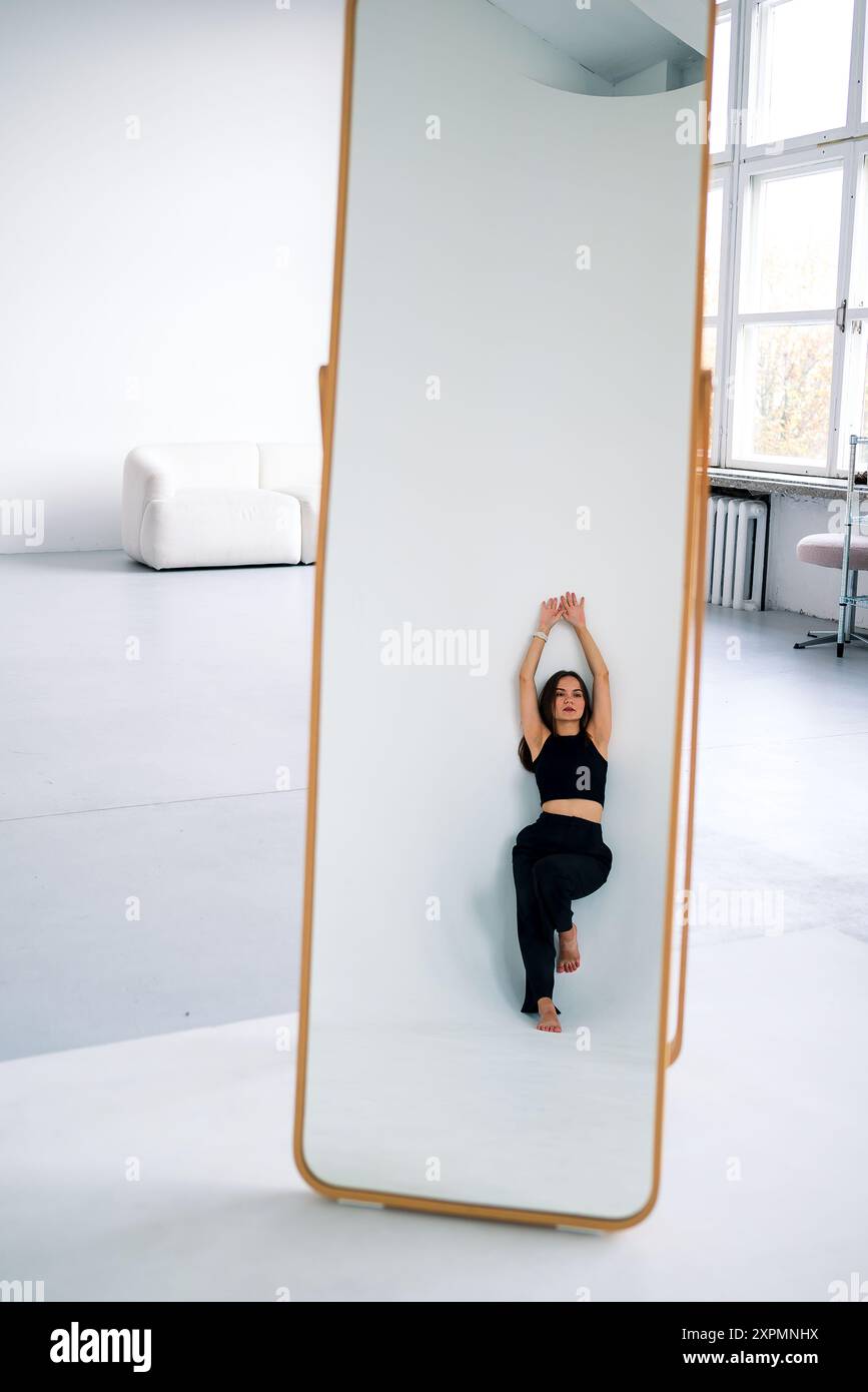 Reflected in floor hi-res stock photography and images - Alamy